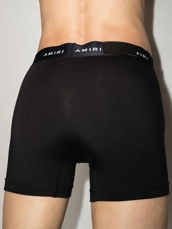 Amiri Logo-waistband Briefs