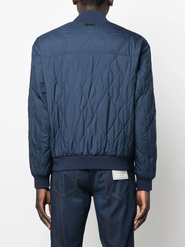 Zegna Quilted Bomber Jacket