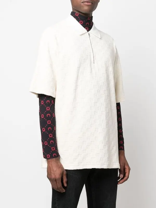 AMBUSH Monogram-textured Polo Shirt