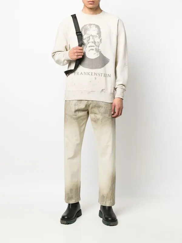 SAINT MXXXXXX Saint Michael Frankenstein Sweatshirt
