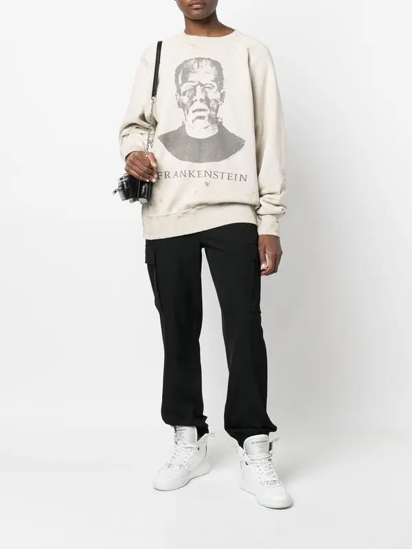SAINT MXXXXXX Saint Michael Frankenstein Sweatshirt