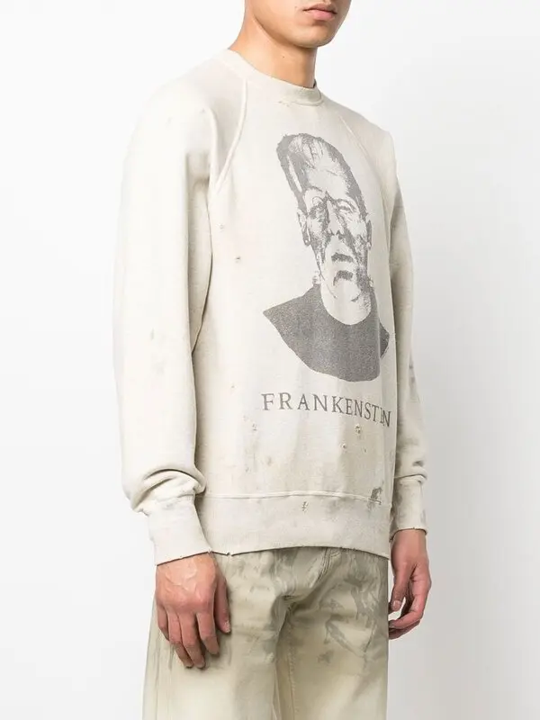 SAINT MXXXXXX Saint Michael Frankenstein Sweatshirt