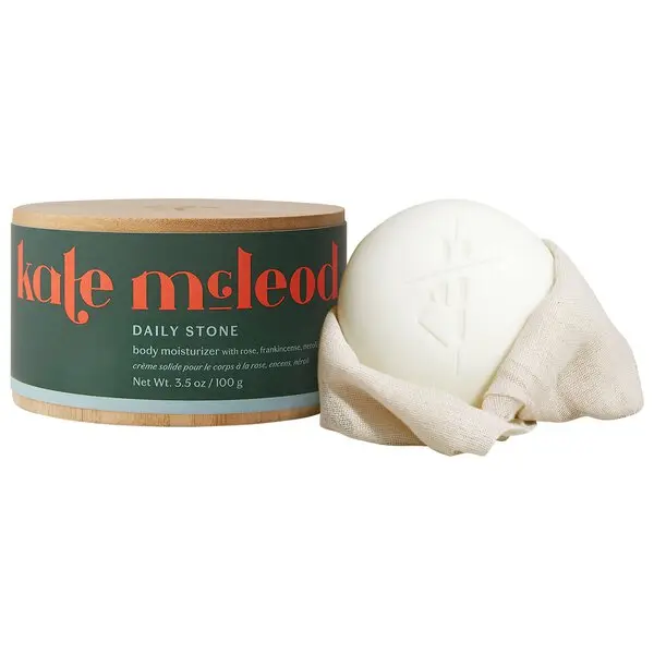 KATE MCLEOD The Body Stone Deep Moisturizing Cocoa Butter Lotion Bar For Dry Skin Treatment Sleep Stone - One-color