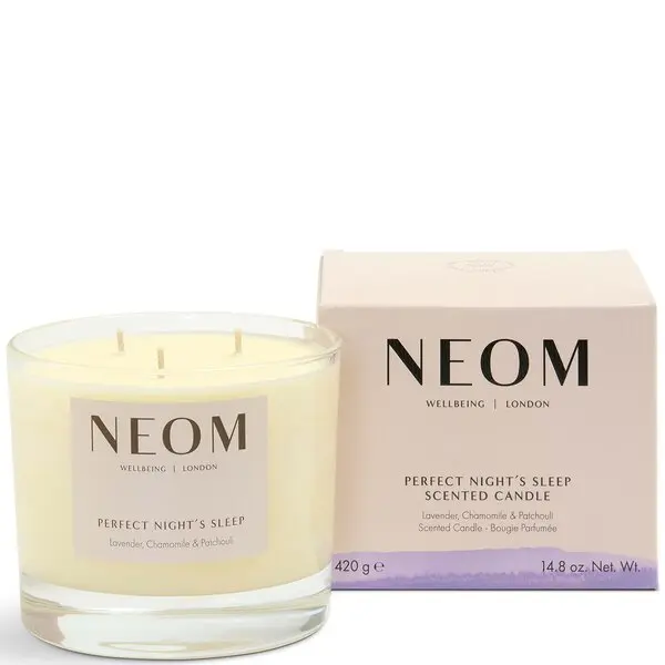 NEOM ORGANICS Perfect Nights Sleep Scented 3 Wick Candle - One-color