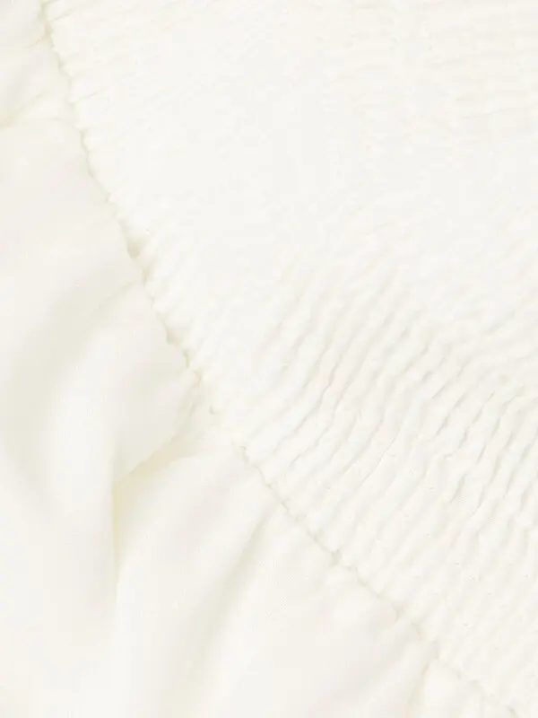 Peixoto Wyatt Lace-trim Dress - White