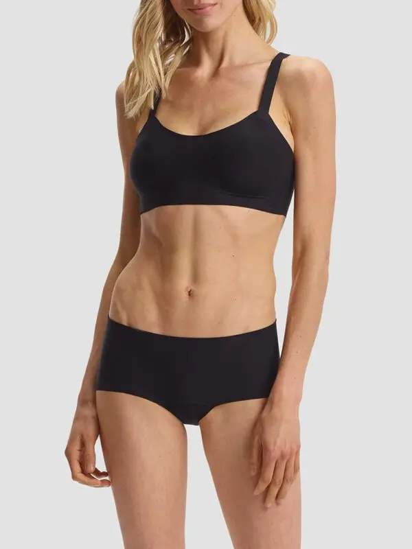 Commando Butter Soft-support Adjustable Bralette - Black