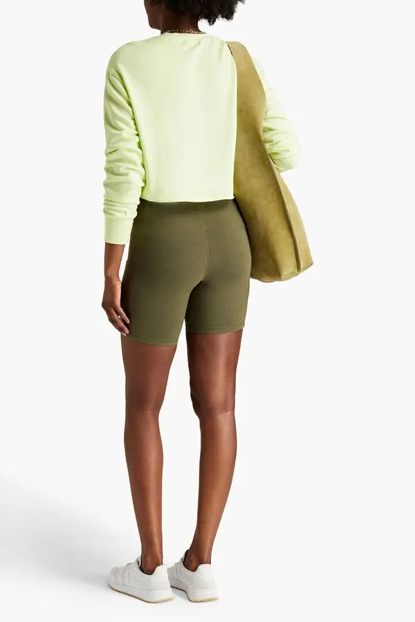 Monrow Stretchcotton Jersey Shorts