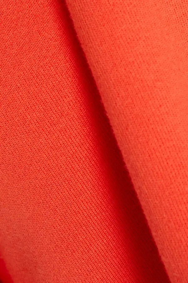 Monrow Cropped Fleece Sweatshirt