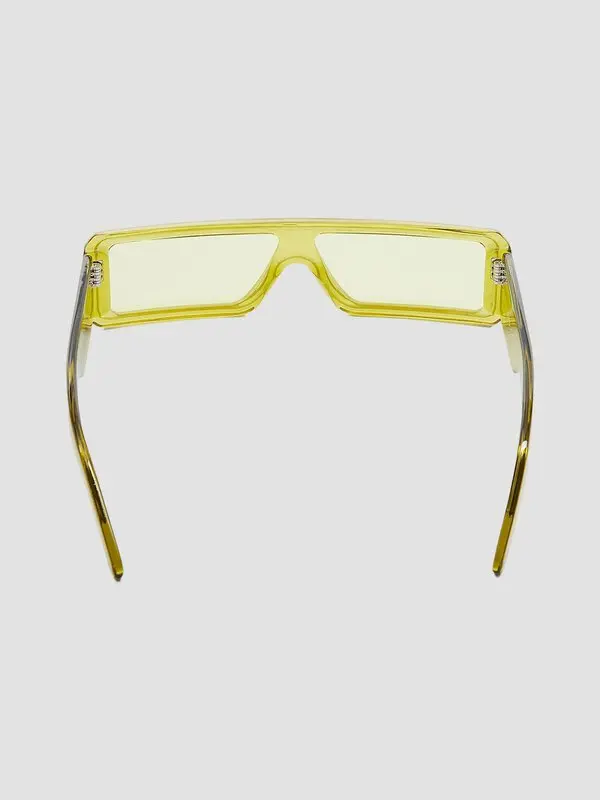 Rick Owens Gethshades Sunglasses - Yellow