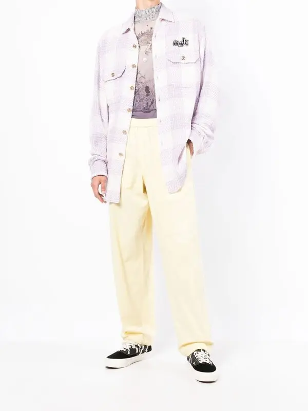 COOL T.M Oversized Tweed Check Shirt