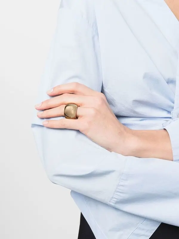 UNCOMMON MATTERS Semibreve Chunky Ring - Gold