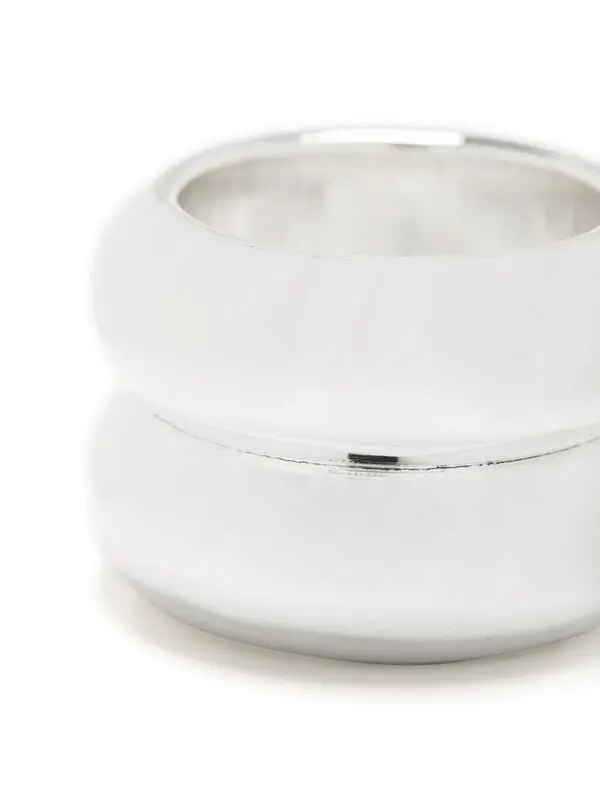 UNCOMMON MATTERS - Uncommon Matters Breve Double-Band Ring