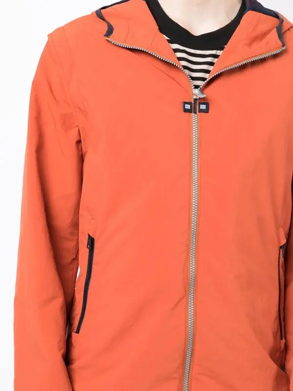 Herno Two-pocket Zip-up Hooded Jacket