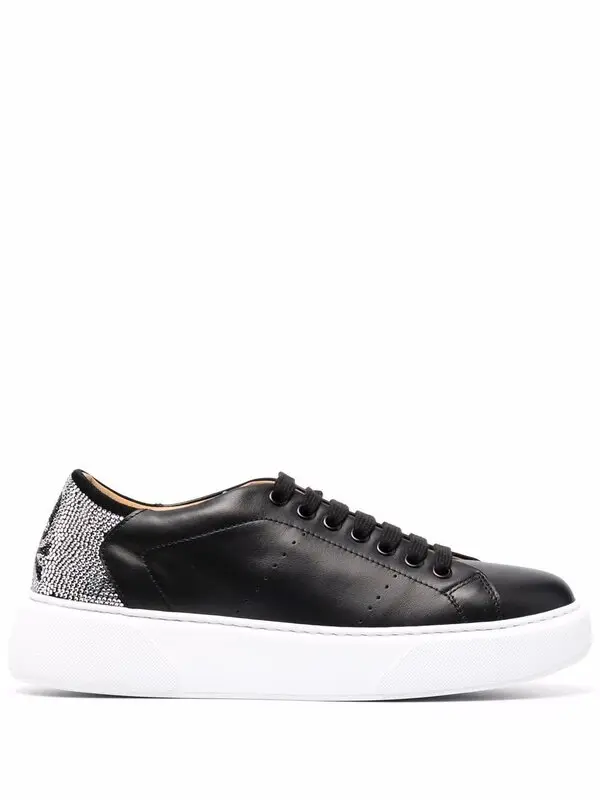 Philipp Plein Skull Low-top Sneakers - Black