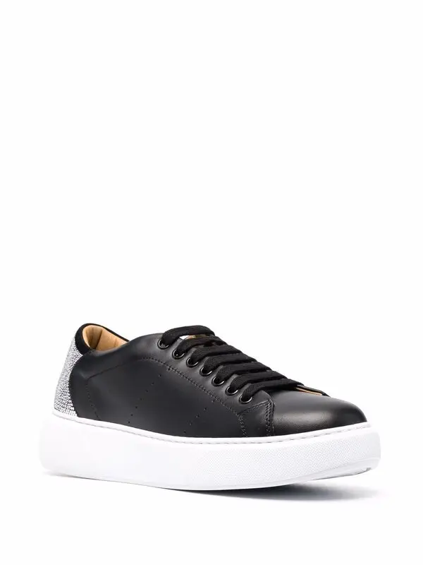 Philipp Plein Skull Low-top Sneakers - Black
