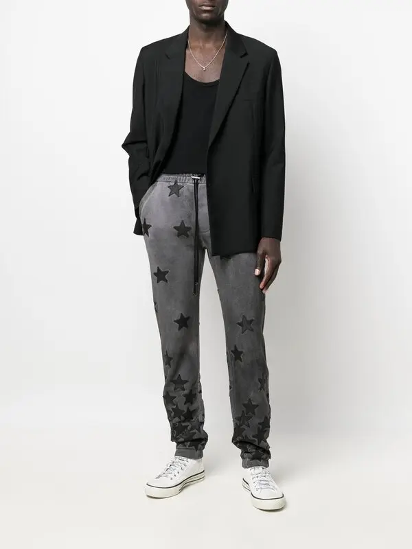 Amiri Star Pattern Gradient Track Trousers