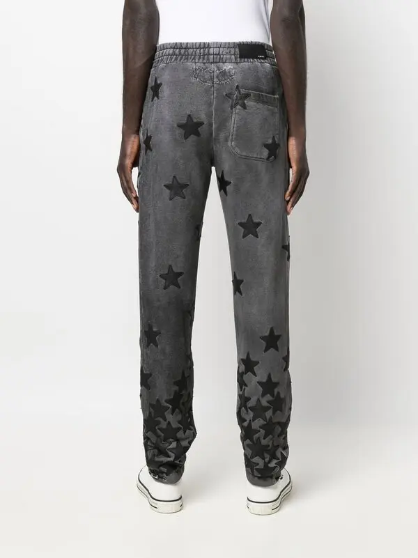 Amiri Star Pattern Gradient Track Trousers