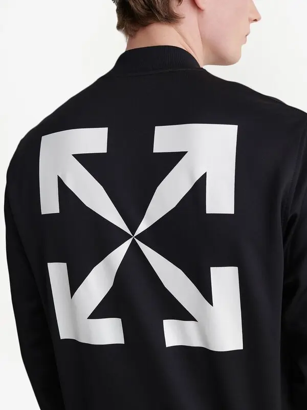 Off-White Single Arrow Track Jacket - Black
