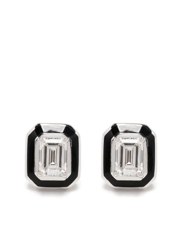 SELIM MOUZANNAR Mina Diamond Earrings - Silver