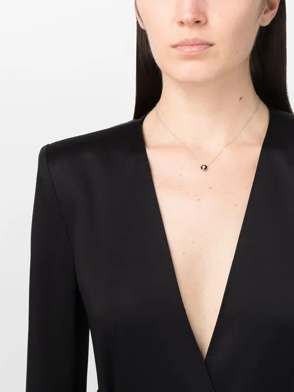 SELIM MOUZANNAR 18kt White Gold Diamond Necklace