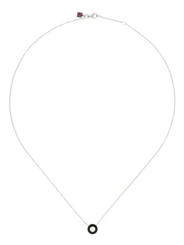 SELIM MOUZANNAR 18kt White Gold Diamond Necklace