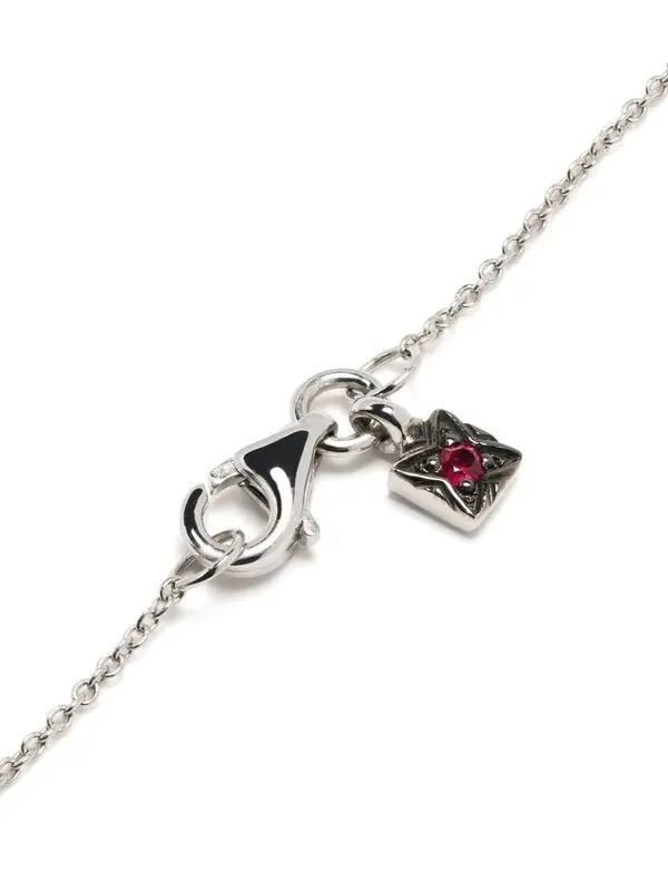 SELIM MOUZANNAR 18kt White Gold Diamond Necklace
