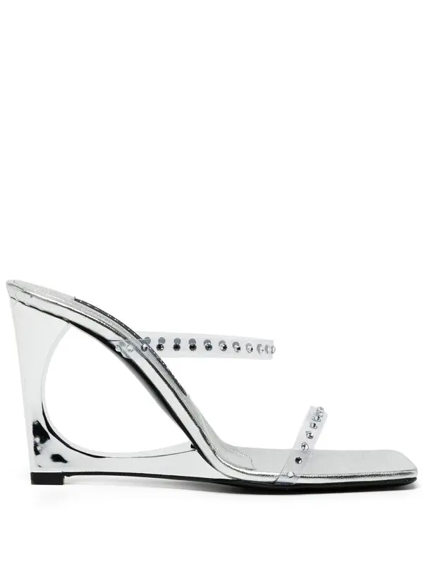 Les Petits Joueurs Lucas 110mm Crystal-embellished Sandals