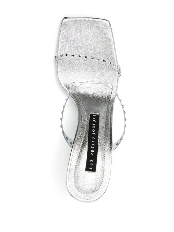 Les Petits Joueurs Lucas 110mm Crystal-embellished Sandals