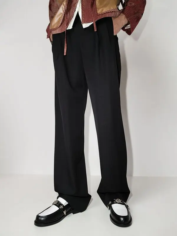 TOGA VIRILIS Two-tone Buckled Loafers