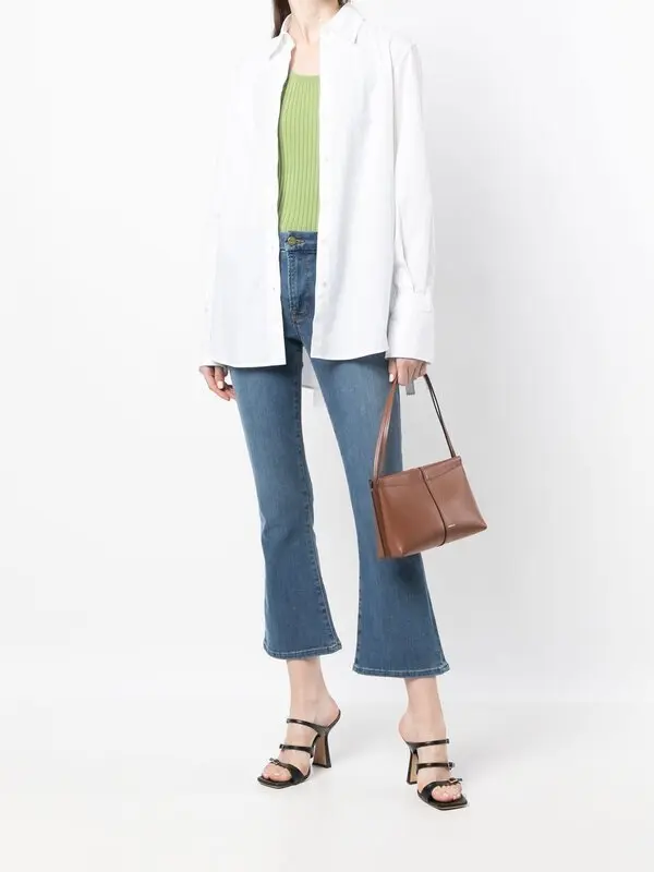 FRAME Low-rise Flared Jeans
