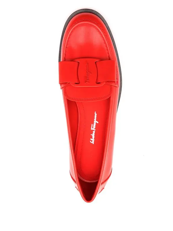 FERRAGAMO Vivaldo Logo-plaque Loafers