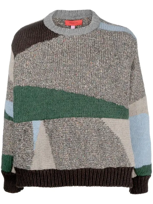 Eckhaus Latta Ab-ex Paneed Jumper
