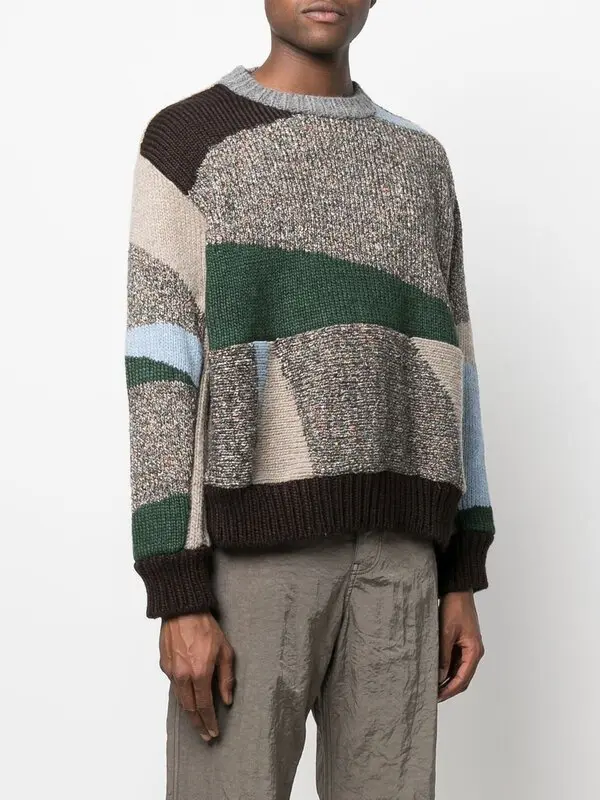 Eckhaus Latta Ab-ex Paneed Jumper
