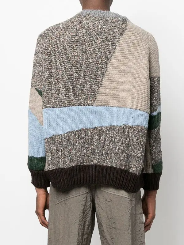 Eckhaus Latta Ab-ex Paneed Jumper