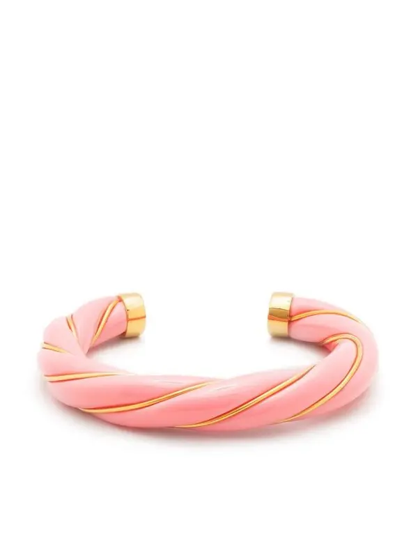 AURÉLIE BIDERMANN Diana Twisted Cuff - Pink