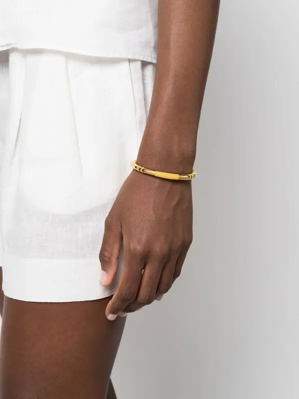 AURÉLIE BIDERMANN Positano Cuff Bracelet - Yellow