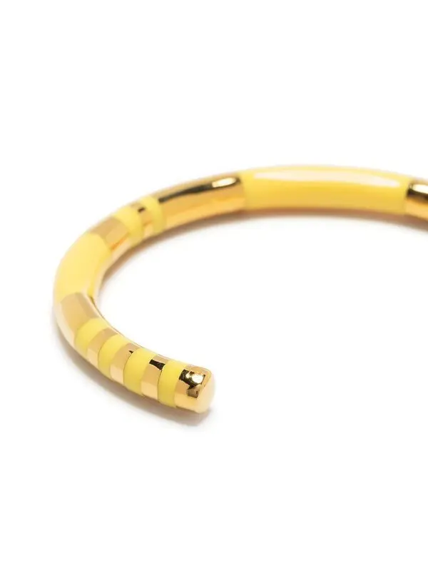 AURÉLIE BIDERMANN Positano Cuff Bracelet - Yellow
