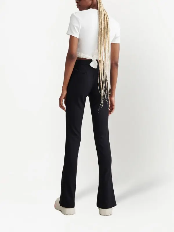 Off-White High-waisted Tailored Trousers - Black