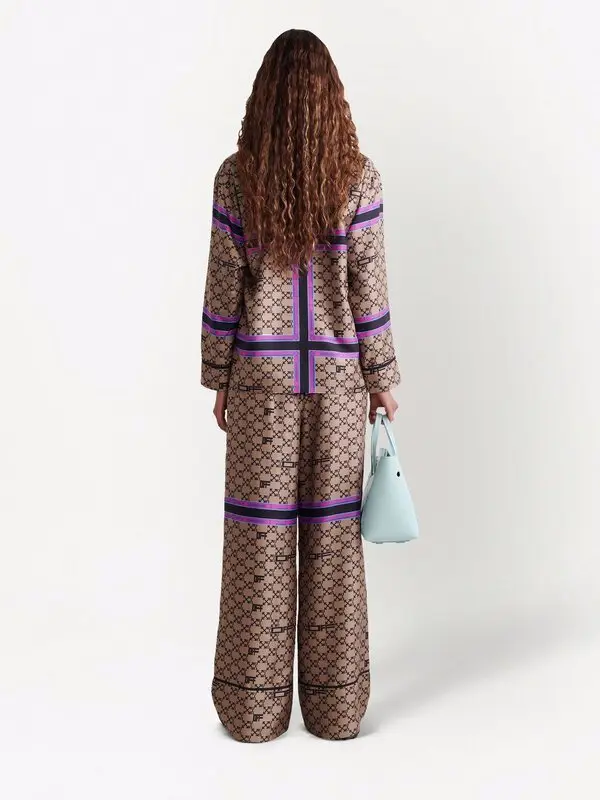 Off-White Arrows-motif Pajama-style Shirt - Brown