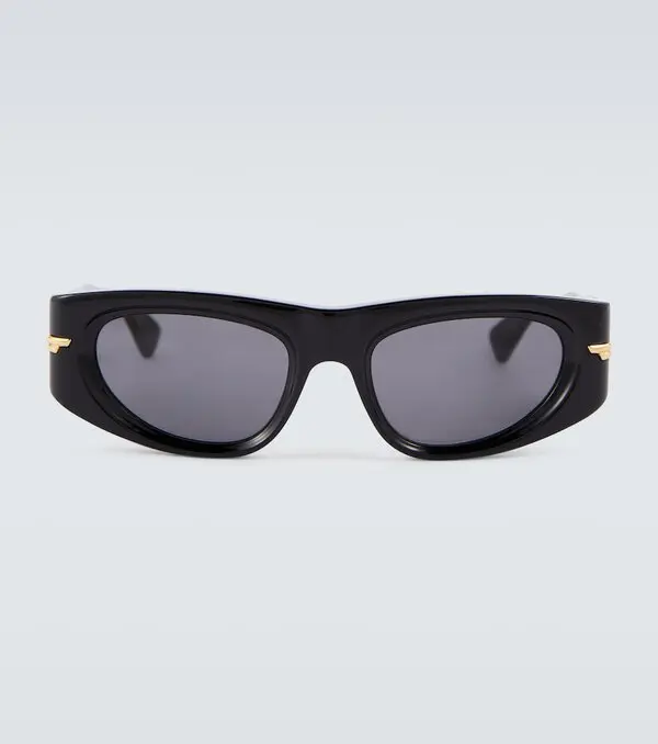 Bottega Veneta Full Rim Sunglasses - Black