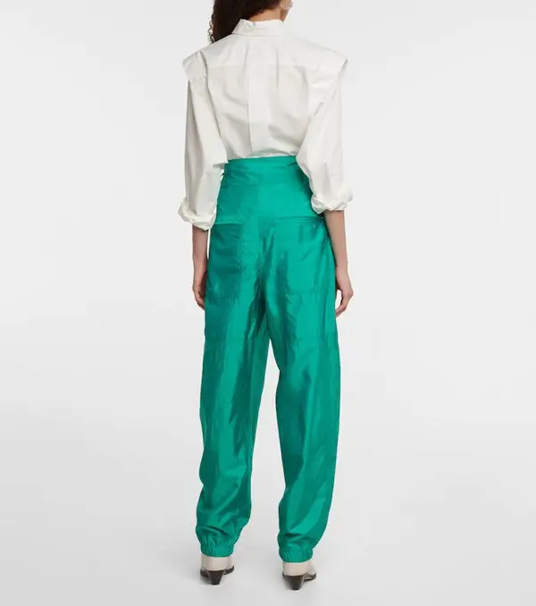 Isabel Marant Étoile Olga High-rise Tapered Pants