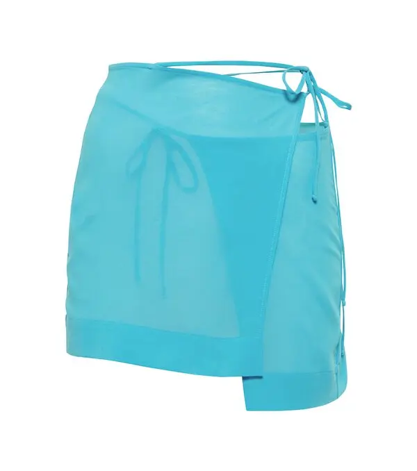 NENSI DOJAKA Asymmetric Mini Skirt - Blue