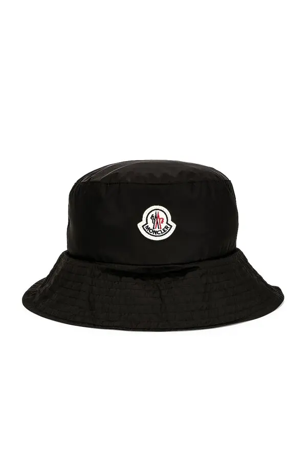 Moncler Bucket Hat - Black