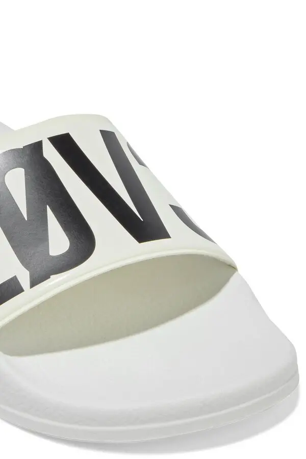 Red Valentino Printed Rubber Slides