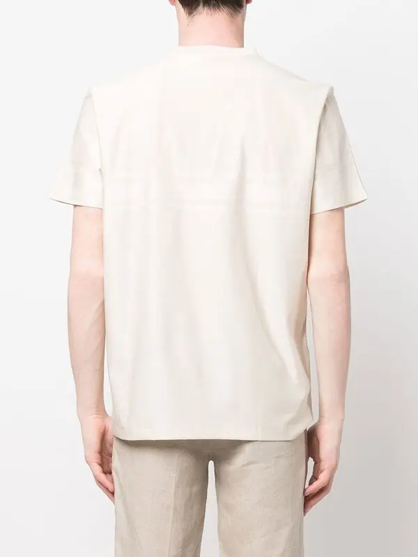 Brioni Striped Short-sleeve T-shirt