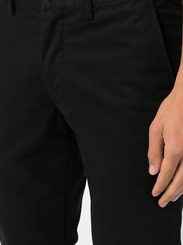 Polo Ralph Lauren Slim-fit Cotton Trousers - Black