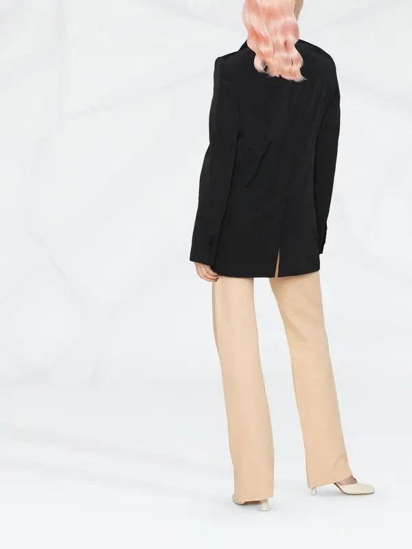 Stella McCartney Notched Lapel Single-breasted Blazer - Black
