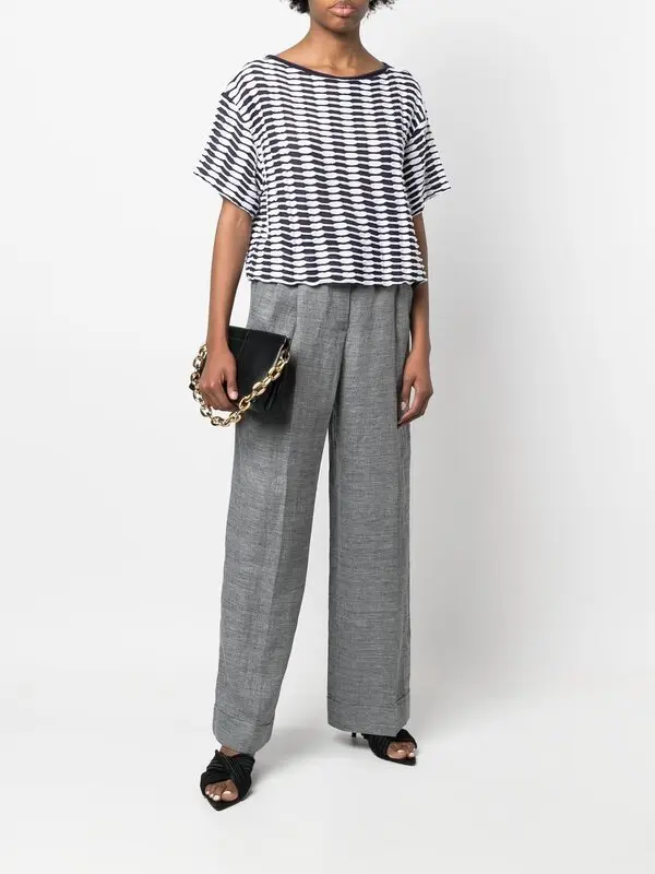 Emporio Armani Textured Knit T-shirt
