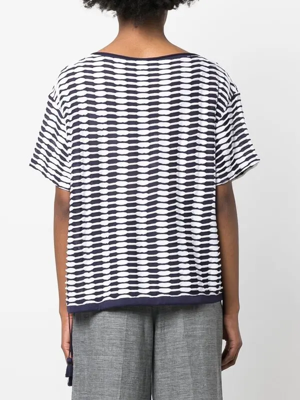 Emporio Armani Textured Knit T-shirt