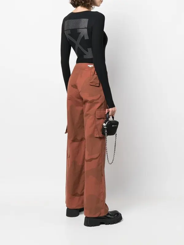 Off-White Logo-print Long-sleeve Top